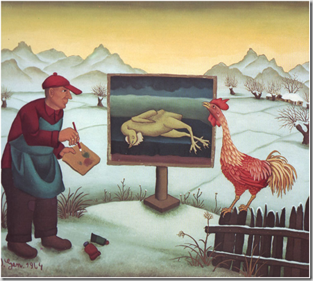 OLTRE IL MURO: ARTE e FOTOGRAFIA: LA PITTURA NAIF DI IVAN GENERALIC